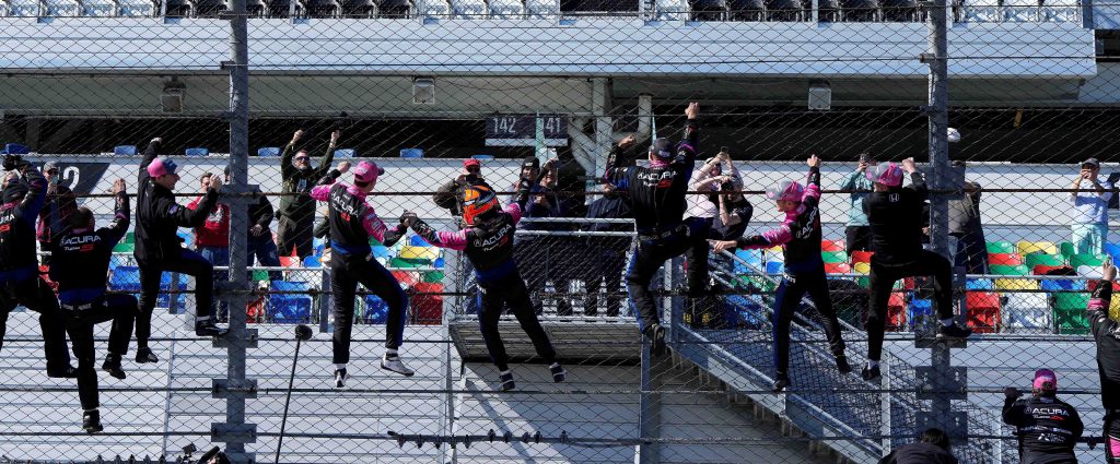 Nascar Fence Climber