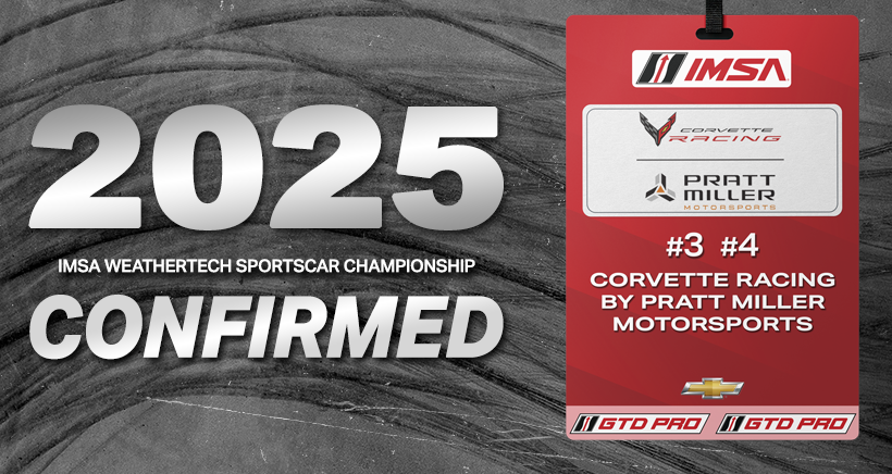 Corvette Racing by Pratt Miller Motorsports Confirmed for Two GTD PRO ...