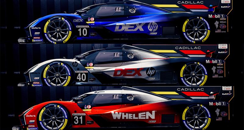 Cadillac Racing Unveils Liveries of Three IMSA GTP Entries | IMSA