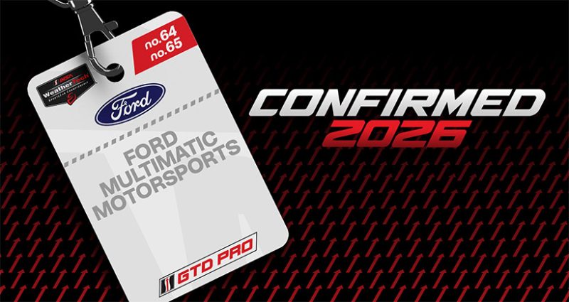 Ford Multimatic Motorsports Confirmed with Two GTD PRO Mustang GT3s in ...