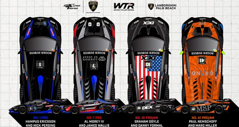 Wayne Taylor Racing Unveils Lineup for 2026 Lamborghini Super Trofeo ...